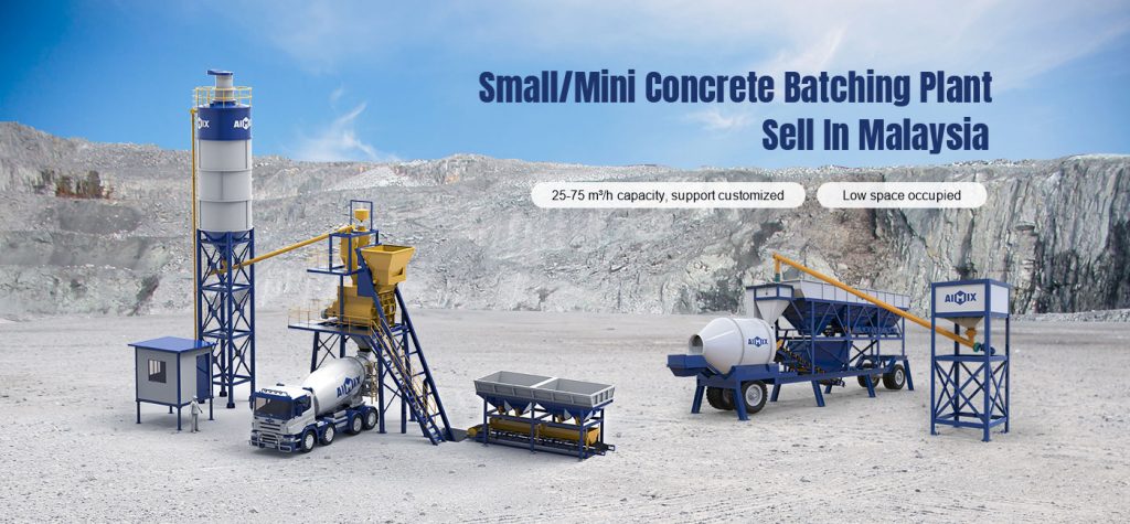 Mini/Small Concrete Batching Plant - Aimix Group In Malaysia