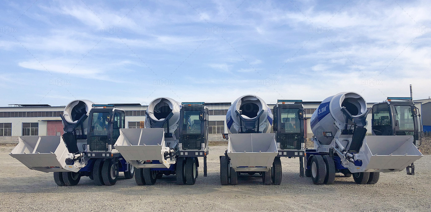 Self-loading Concrete Mixer Truck - Aimix Group In Malaysia