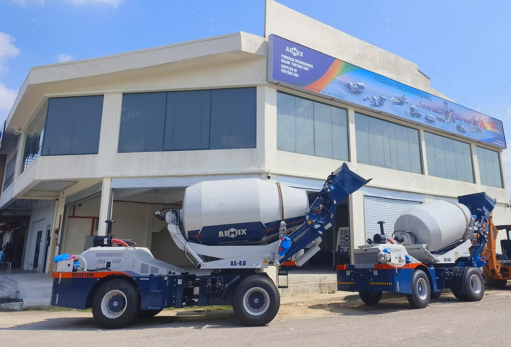 Self Loading Concrete Mixer for Sale- AIMIX, in Malaysia
